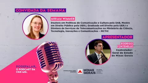 Especialista em LGPD, Miriam Wimmer, é convidada do 12º do PodeFalar ...
